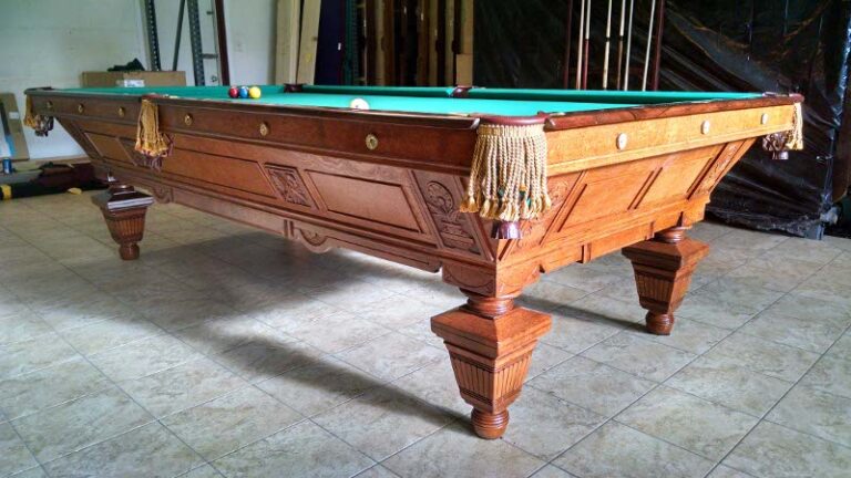 Antique Brunswick Billiard Tables For Sale