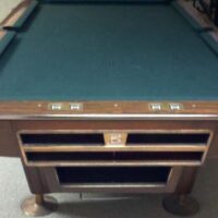 8' Brunswick Gold Crown III Pool Table For Sale